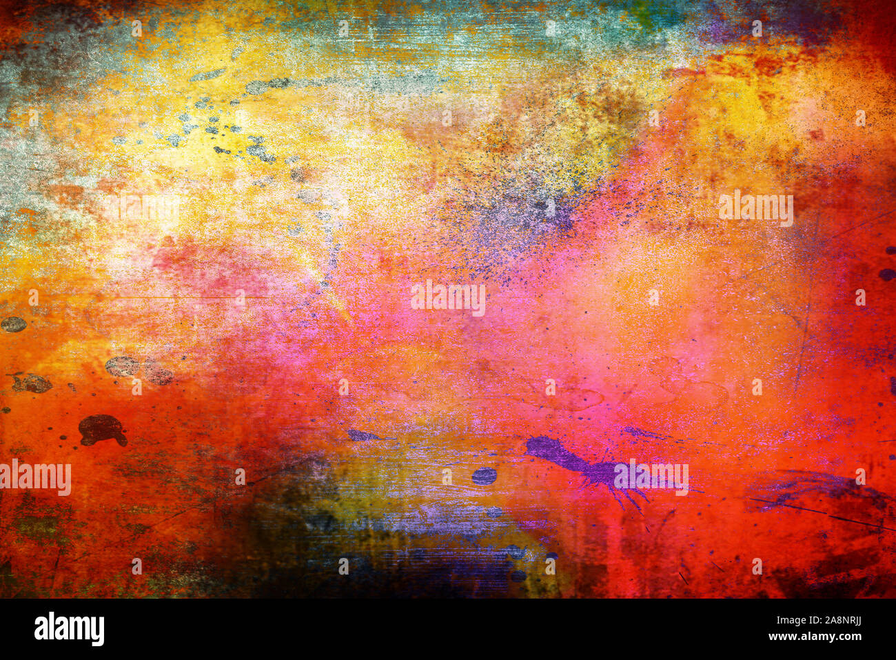 vintage paper stained background with ink Stock Photo - Alamy