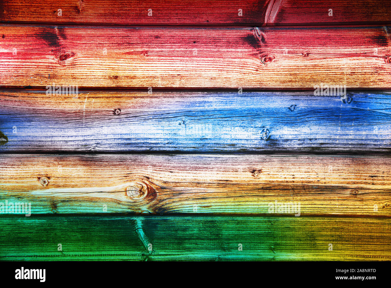 a wooden rainbow background for many applications Stock Photo - Alamy