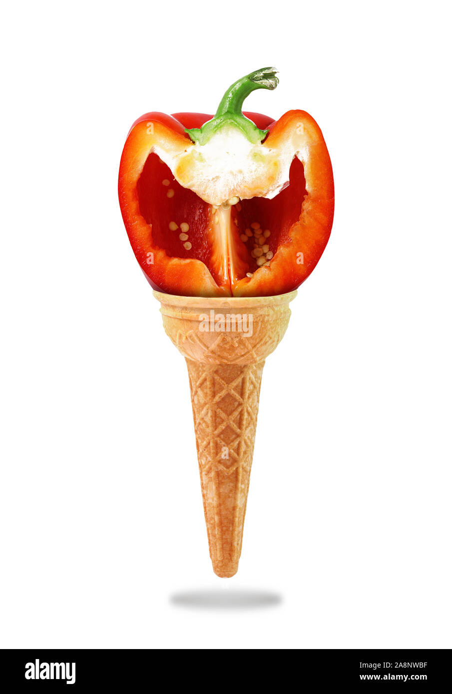 Pepper ice cream hi-res stock photography and images - Alamy