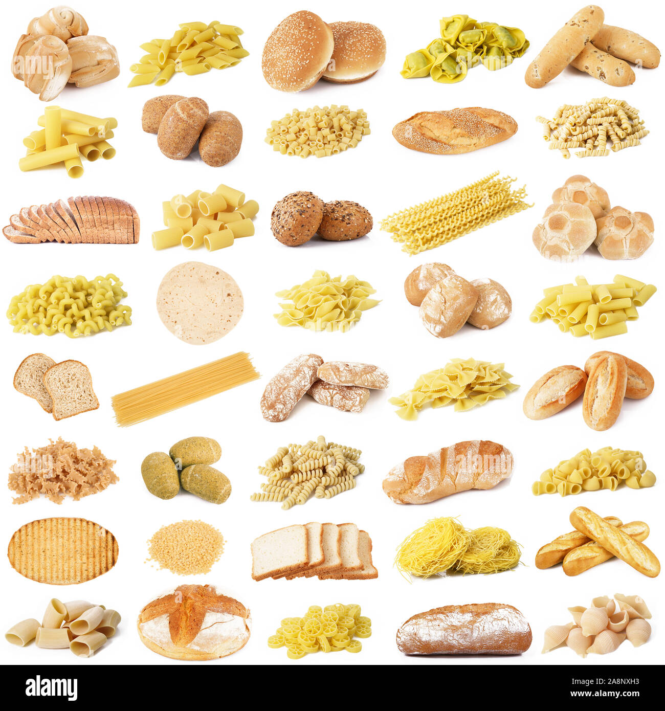 Pasta, rice, bread hi-res stock photography and images - Alamy