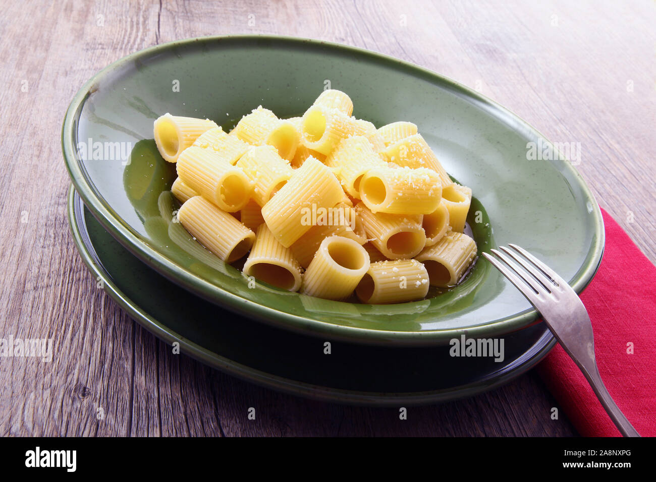 original italian pasta butter and cheese Stock Photo - Alamy