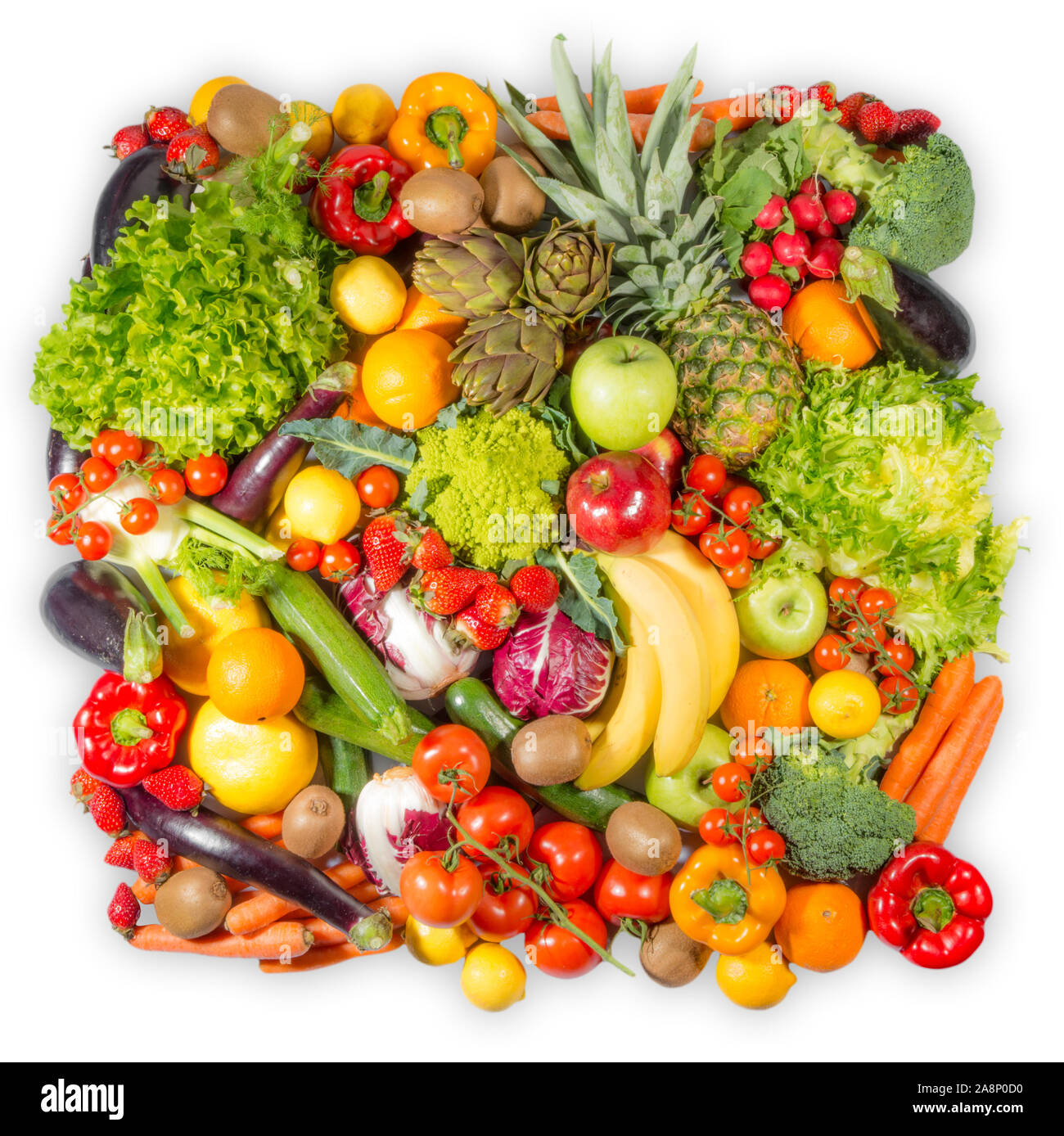 Fruit collage hi-res stock photography and images - Alamy