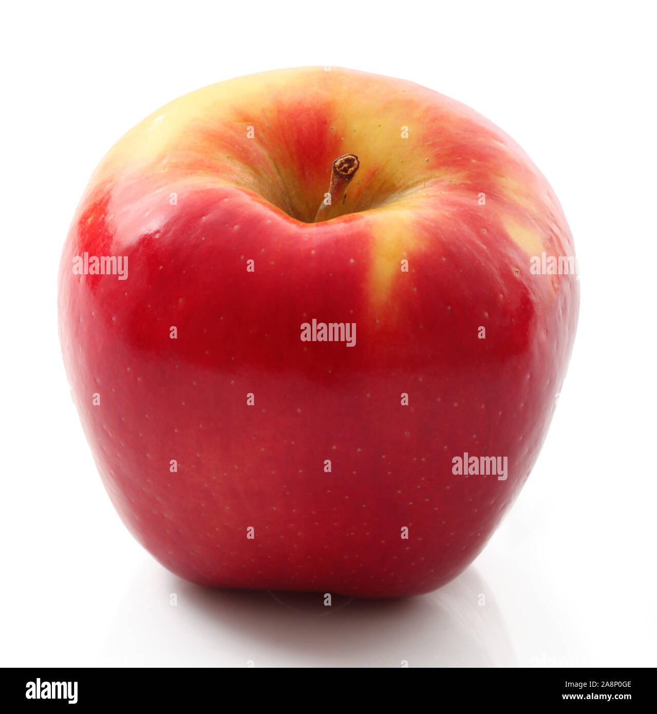 fresh apple on white background Stock Photo - Alamy