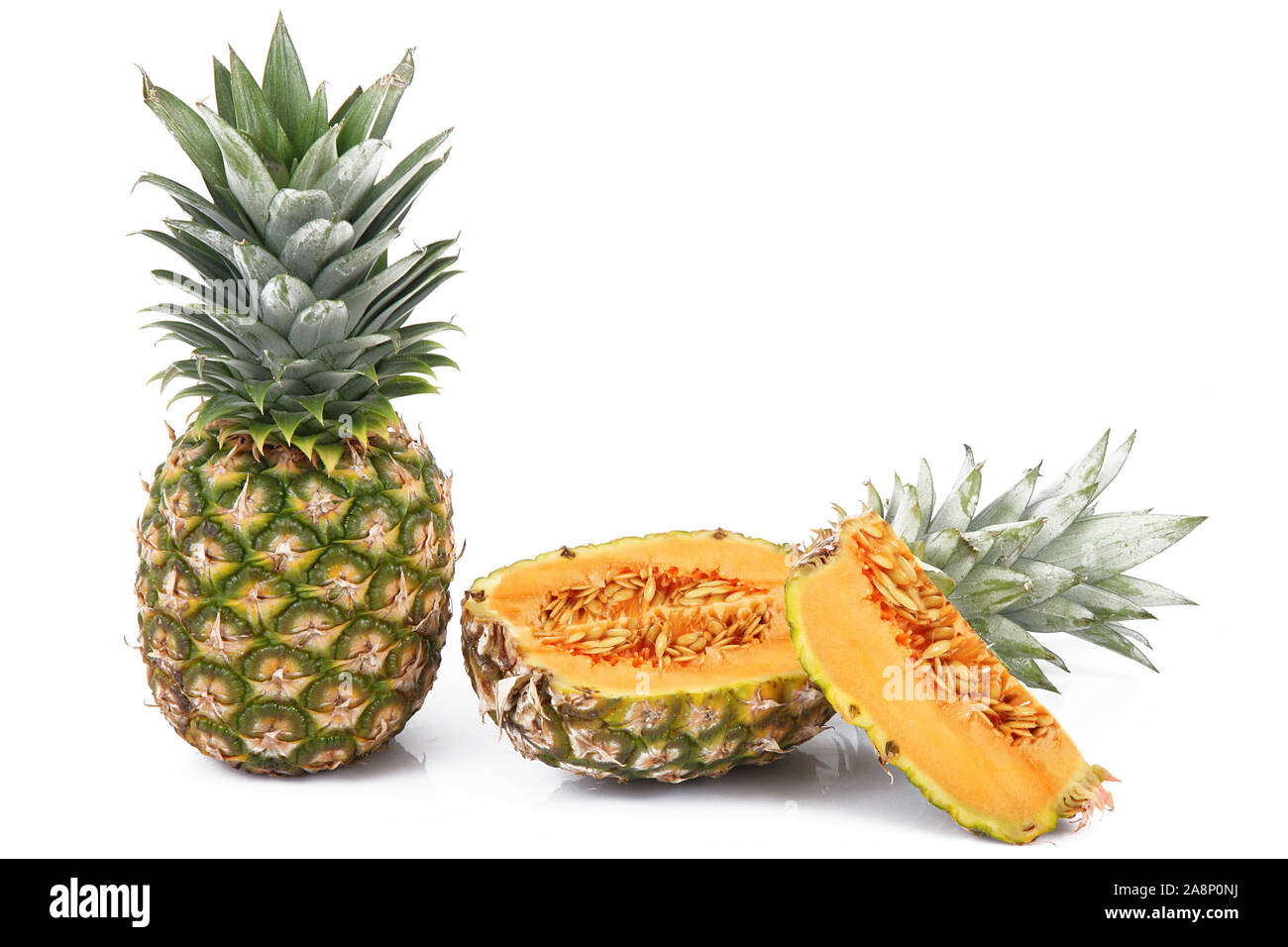 Pineapple melon hi-res stock photography and images - Alamy