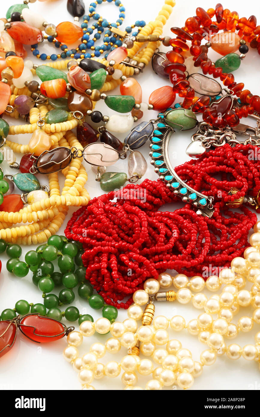 Variety gold jewellery hi-res stock photography and images - Alamy