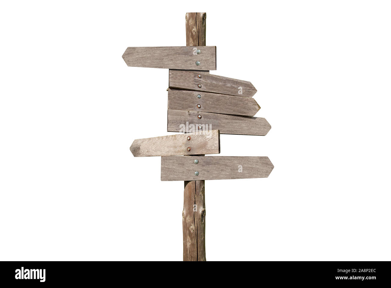 Directional arrows on road signs hi-res stock photography and images ...