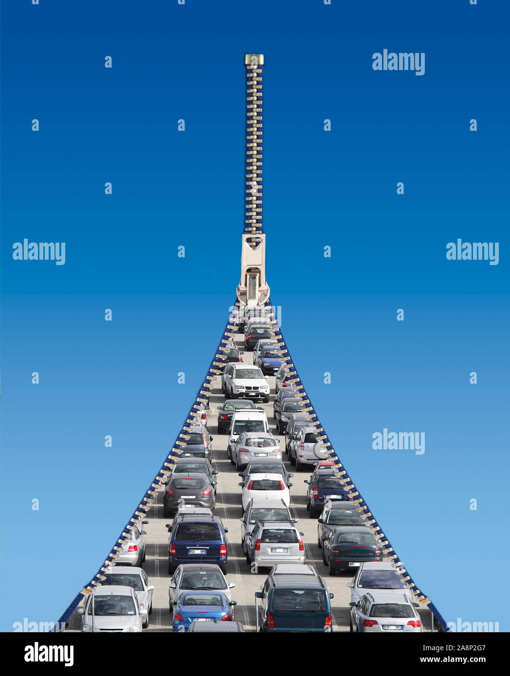 Traffic blocked hi-res stock photography and images - Alamy