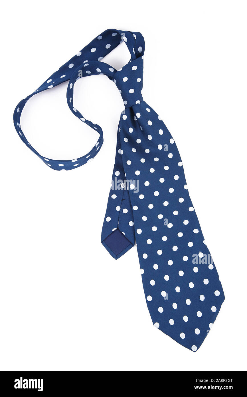 silk tie on white background Stock Photo - Alamy