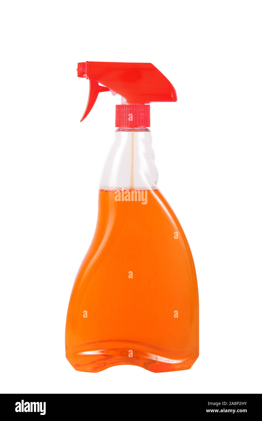 Plastic container on white background Stock Photo - Alamy