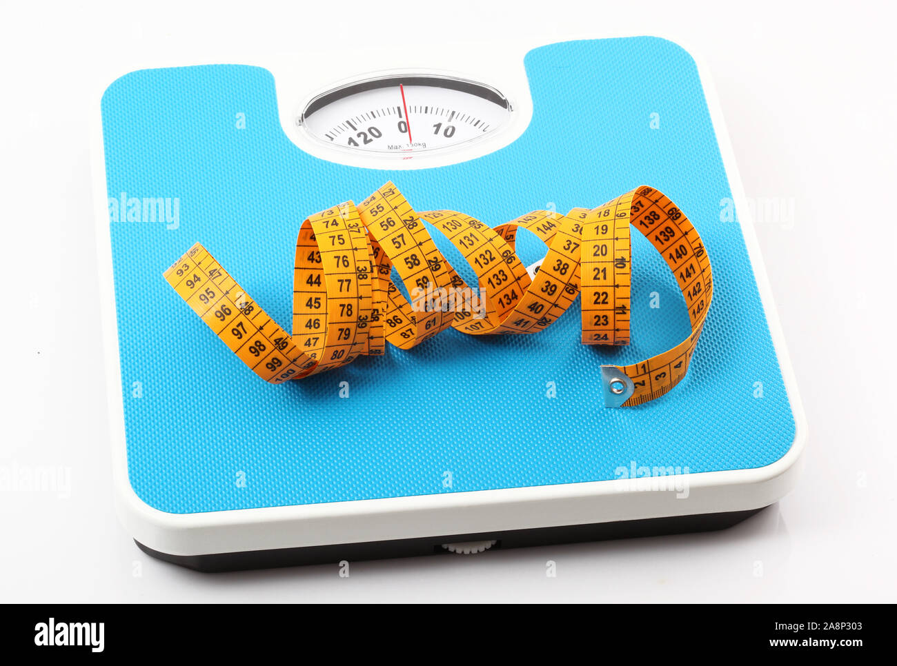 scales with meters on white background Stock Photo - Alamy