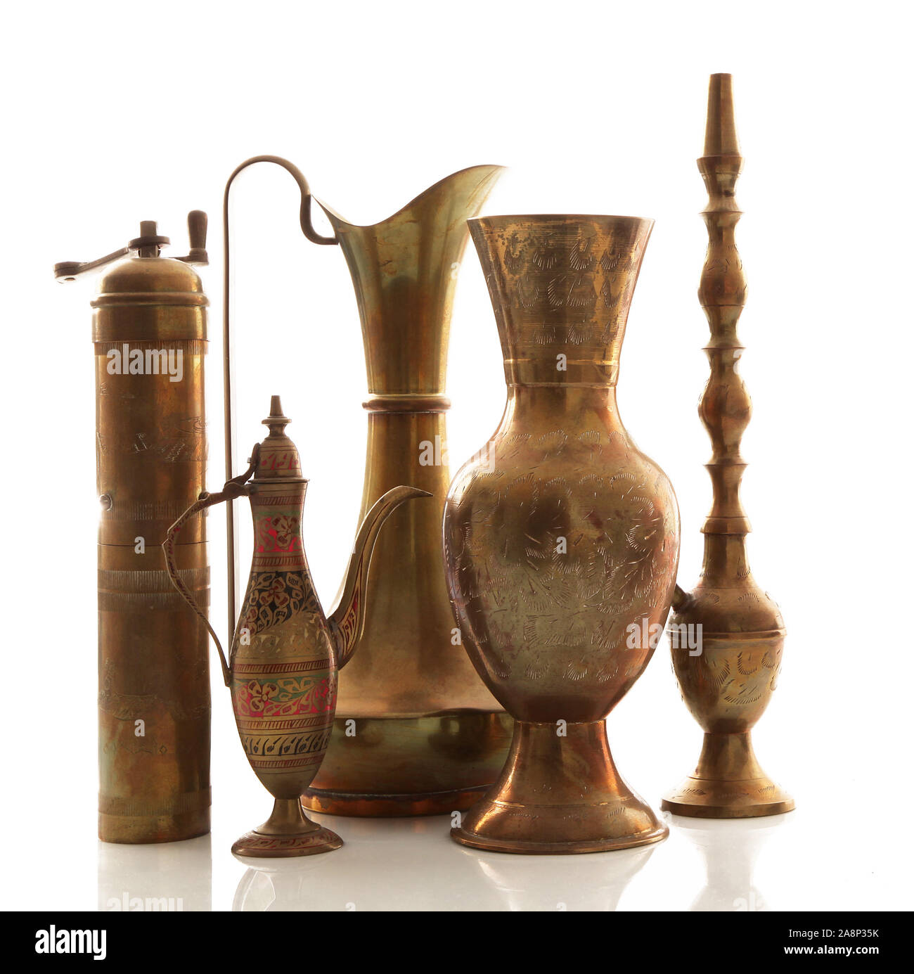 Brass objects hi-res stock photography and images - Alamy