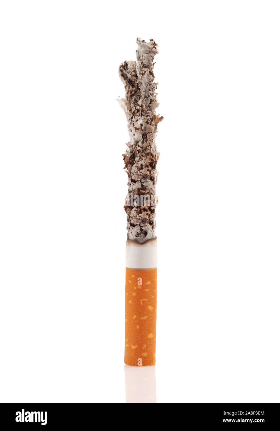 isolated cigarette on white background Stock Photo - Alamy