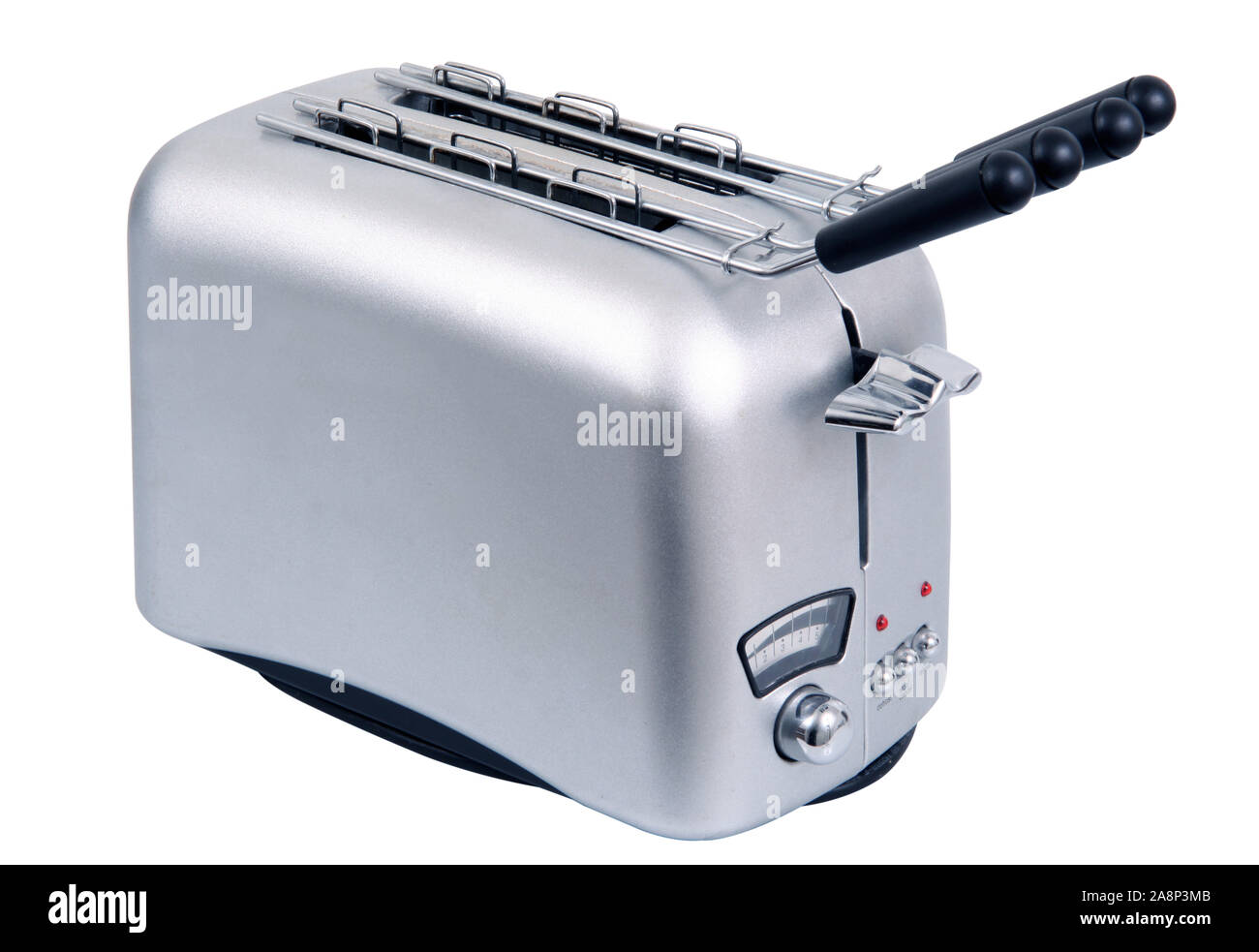 isolated toaster on white background Stock Photo - Alamy