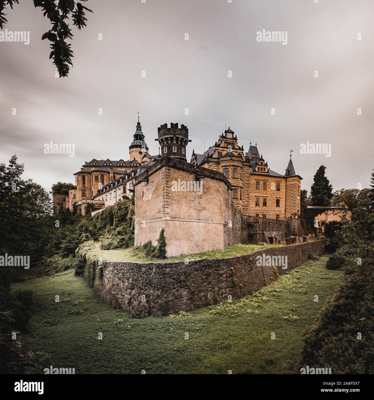 Castle Frydland, Czech Republic, Europe Stock Photo - Alamy
