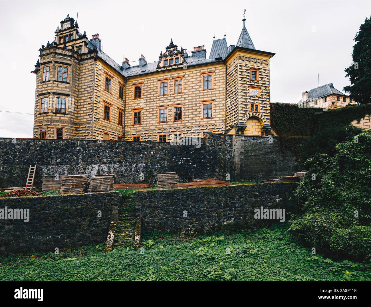 Castle Frydland, Czech Republic, Europe Stock Photo - Alamy