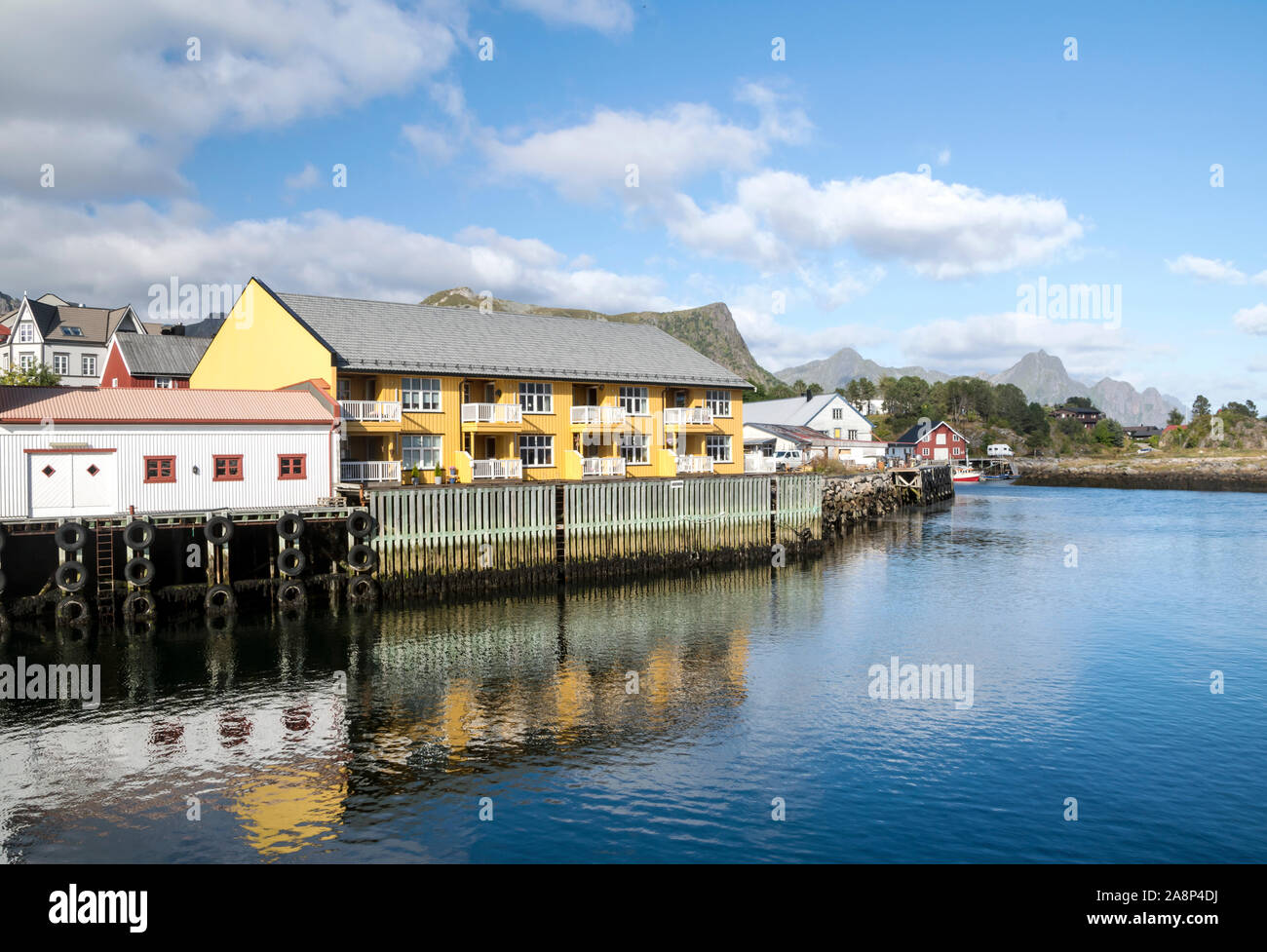 Harstad port hi-res stock photography and images - Alamy