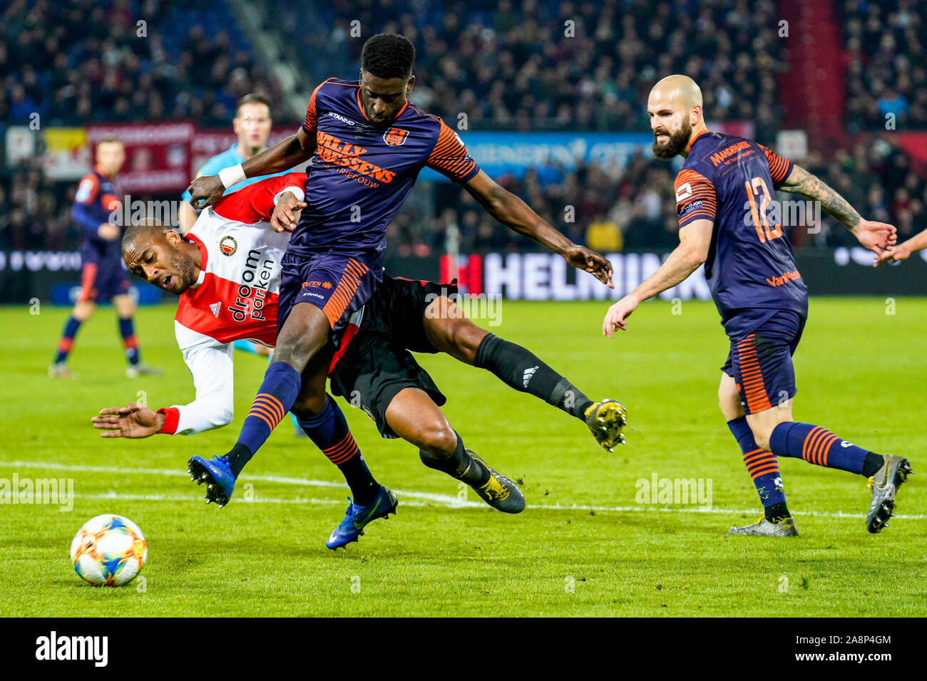 ROTTERDAM, Netherlands, 10-11-2019, football, , Dutch eredivisie ...