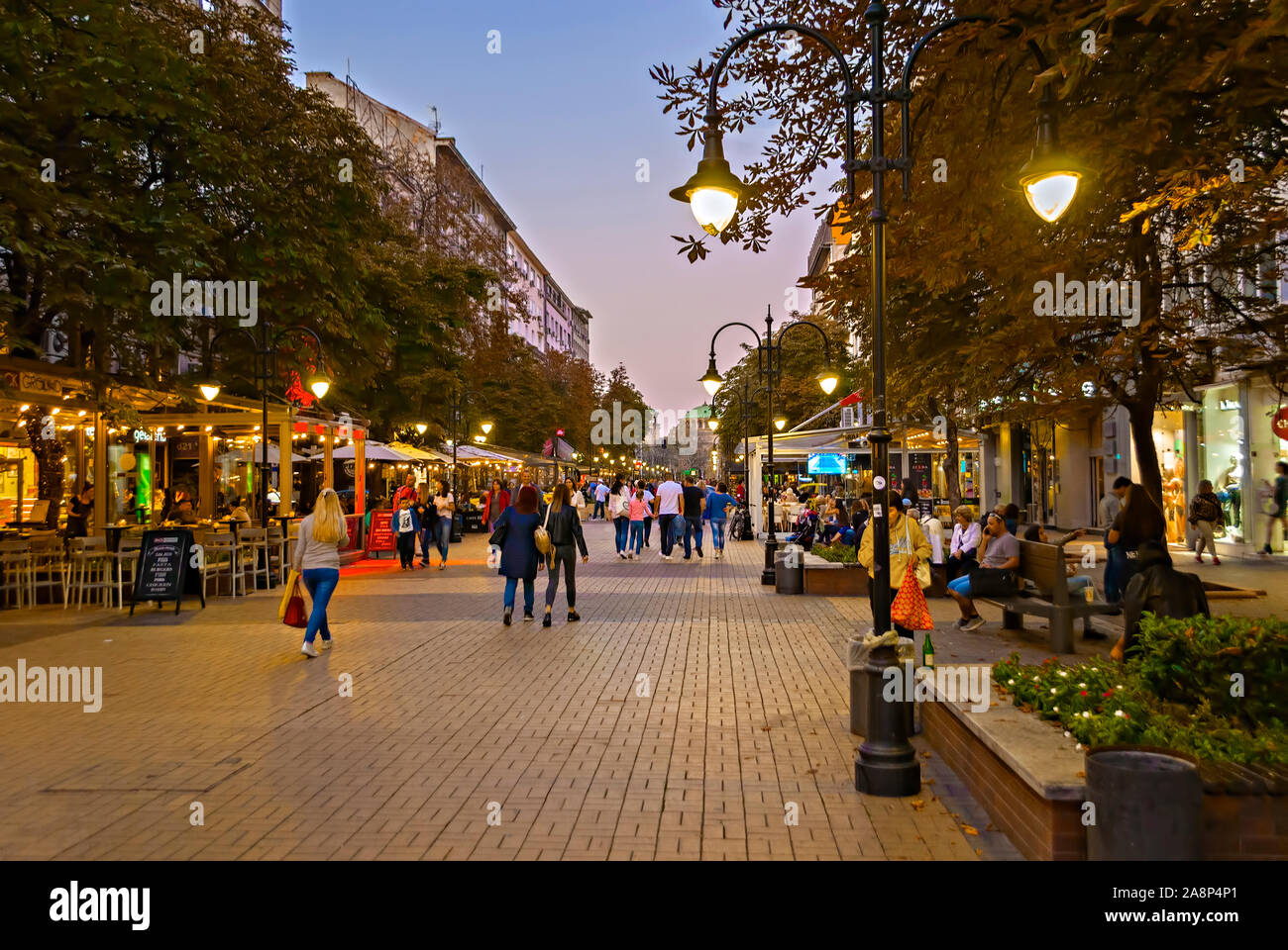 Vitosha street hi-res stock photography and images - Alamy