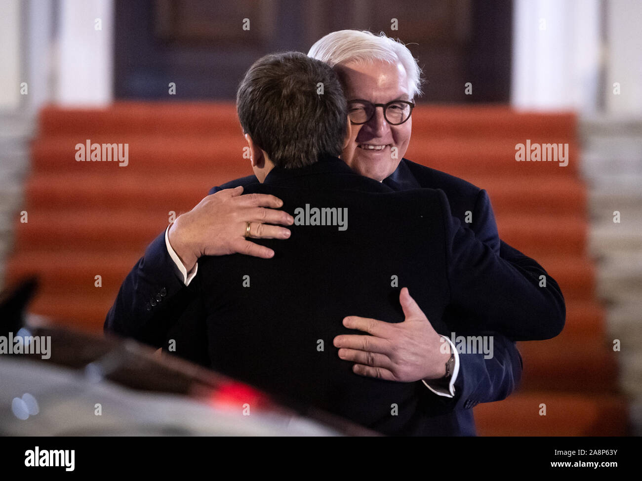 Berlin, Germany. 10th Nov, 2019. President Frank-Walter Steinmeier ...