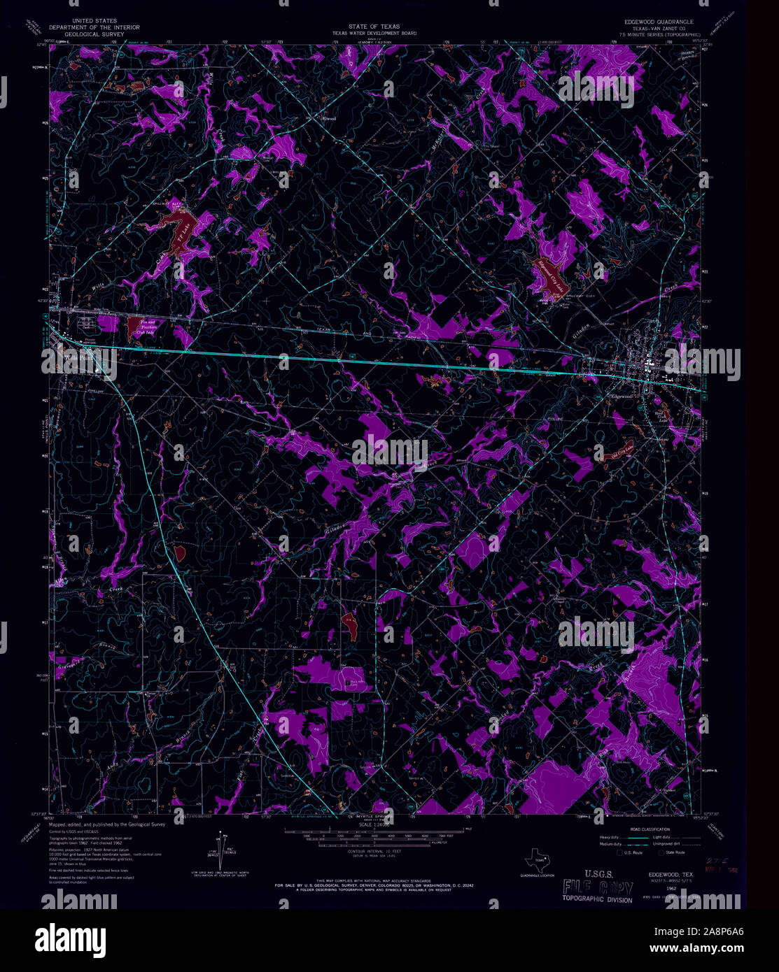 Map of edgewood hi-res stock photography and images - Alamy