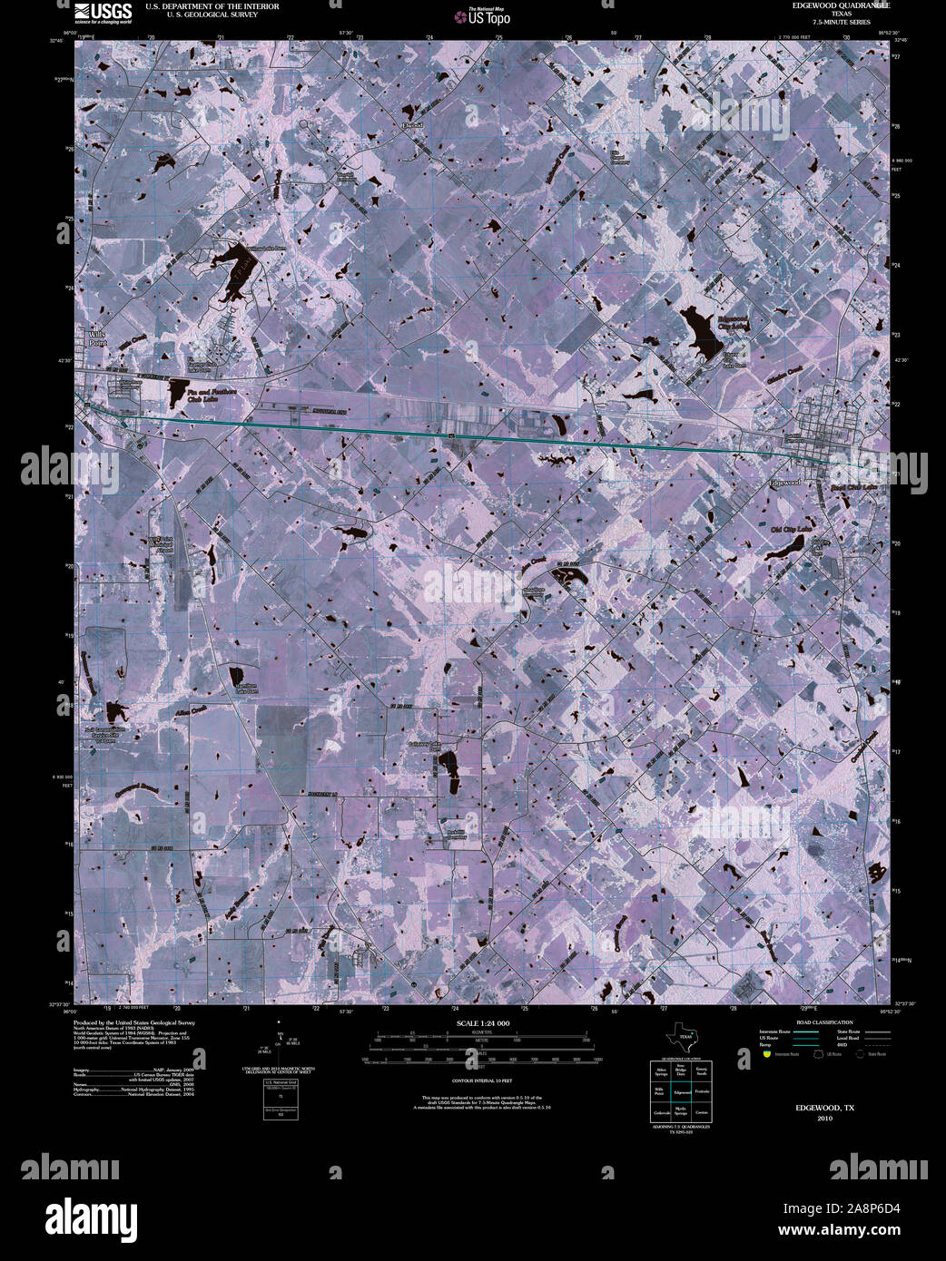Map of edgewood hi-res stock photography and images - Alamy