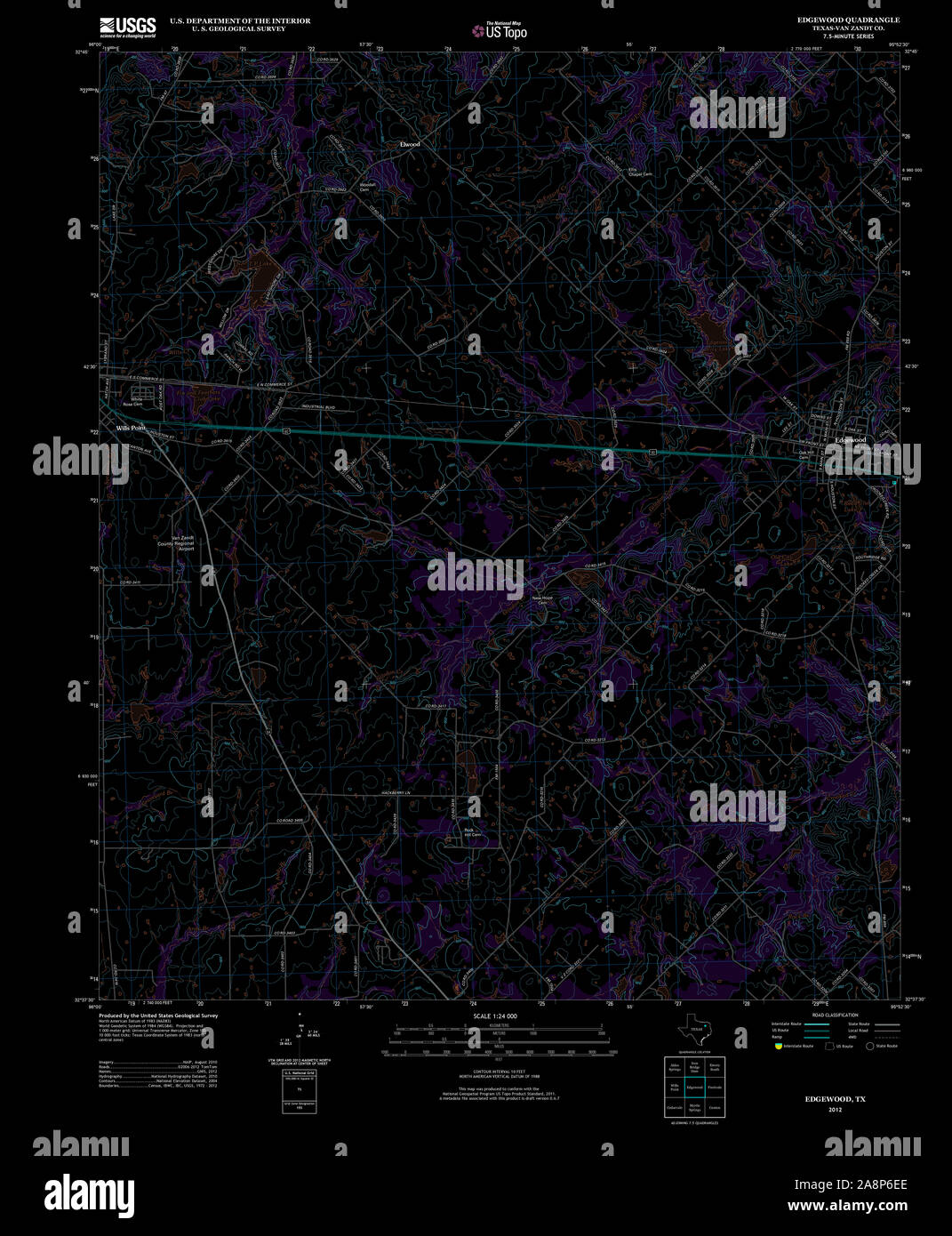 Map of edgewood hi-res stock photography and images - Alamy