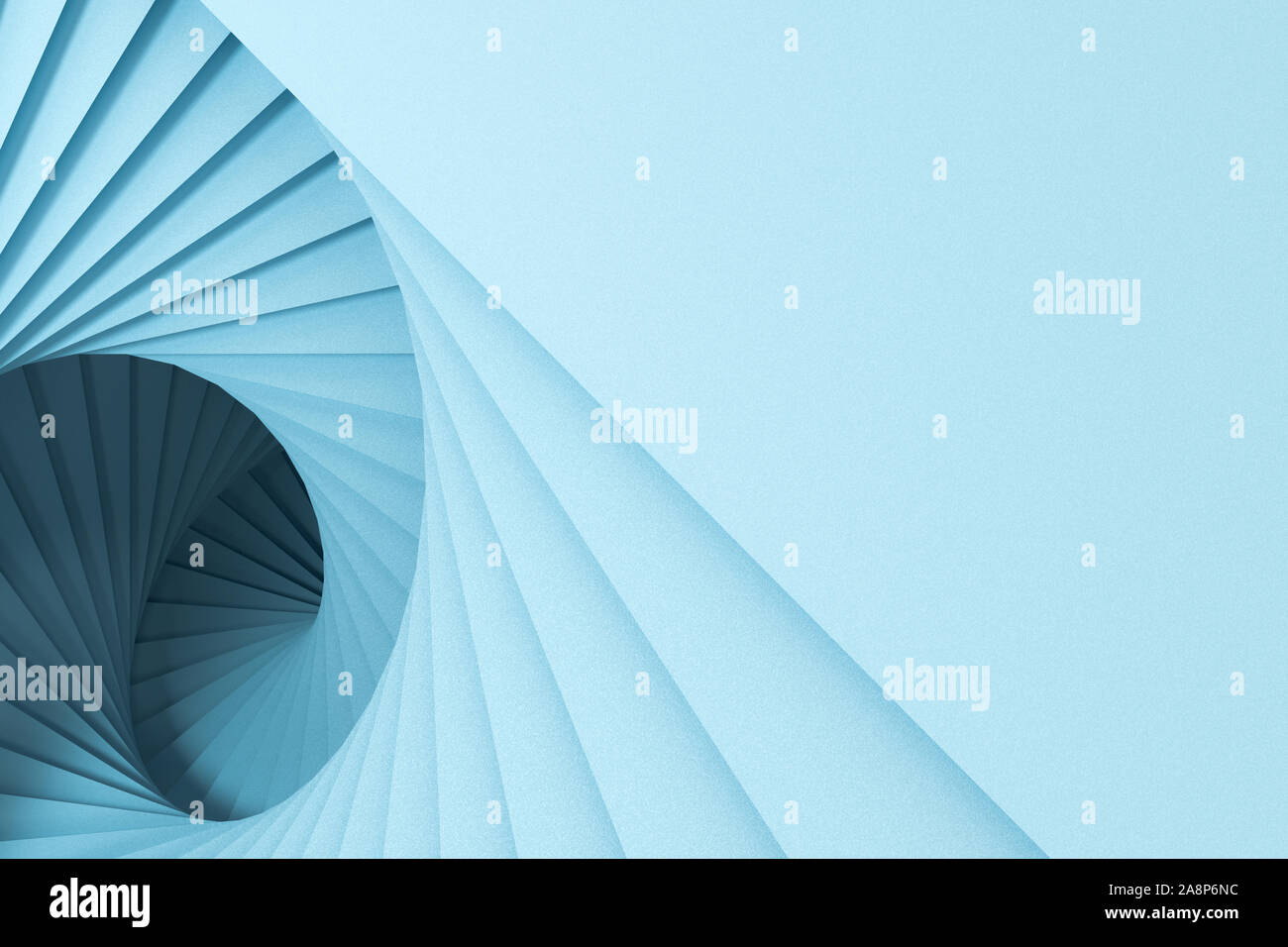 Blank and vortical paper cards with triangle shape, 3d rendering ...