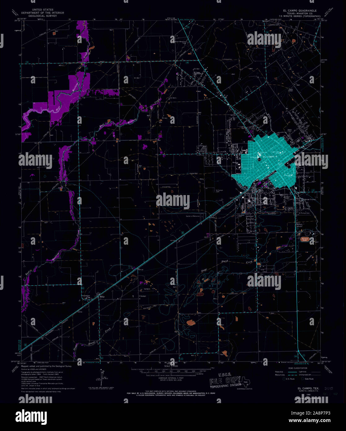 El campo map hi-res stock photography and images - Alamy