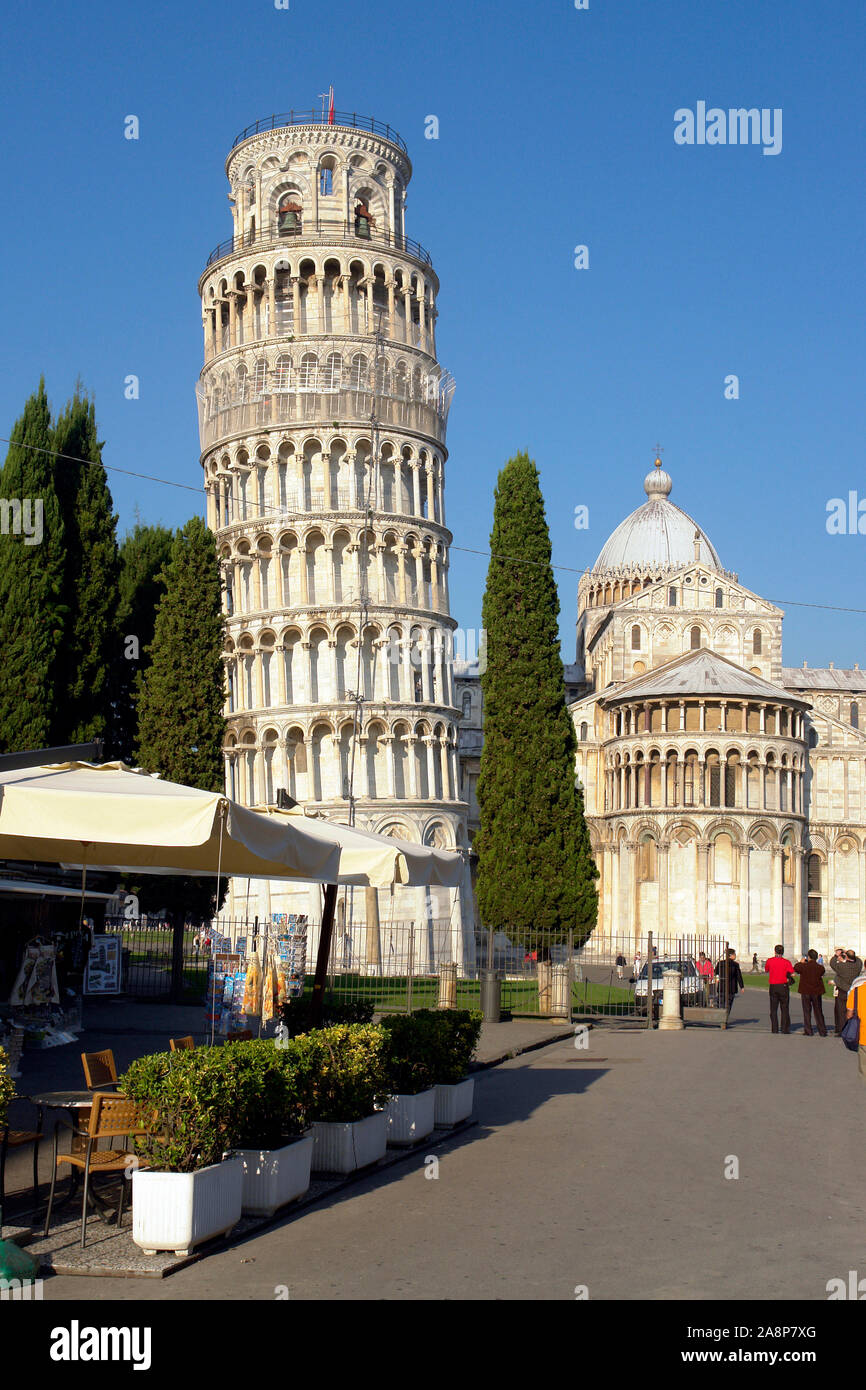 Der schiefe Turm von Pisa, Toskana, Italien Stock Photo - Alamy