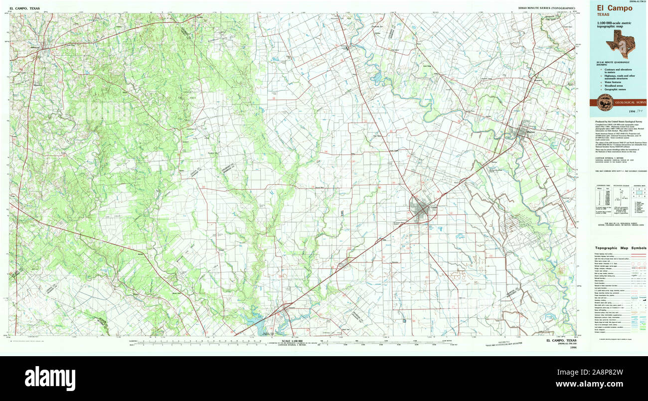 El campo map hi-res stock photography and images - Alamy