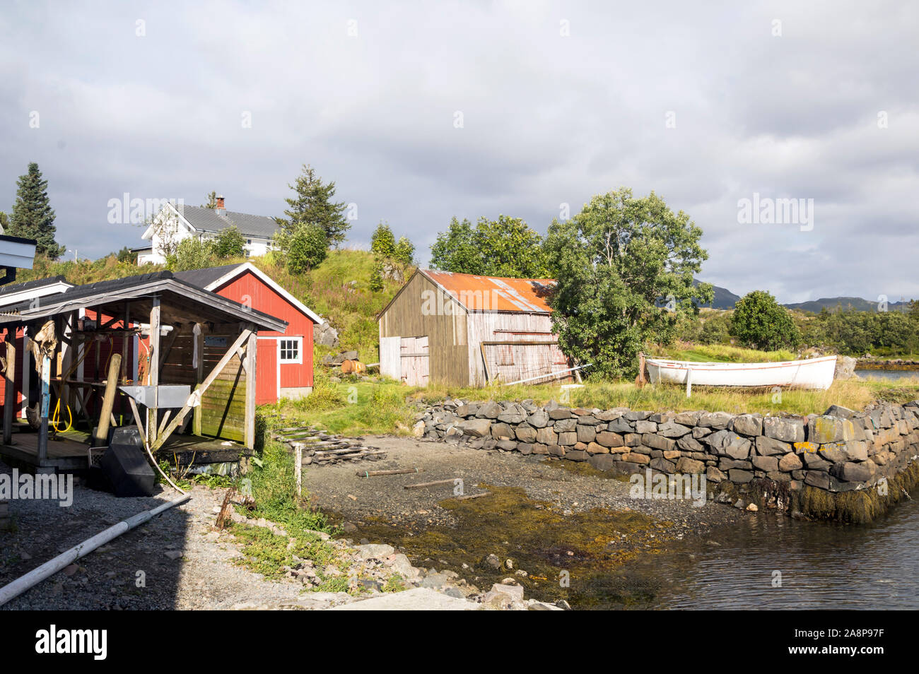 Harstad port hi-res stock photography and images - Alamy