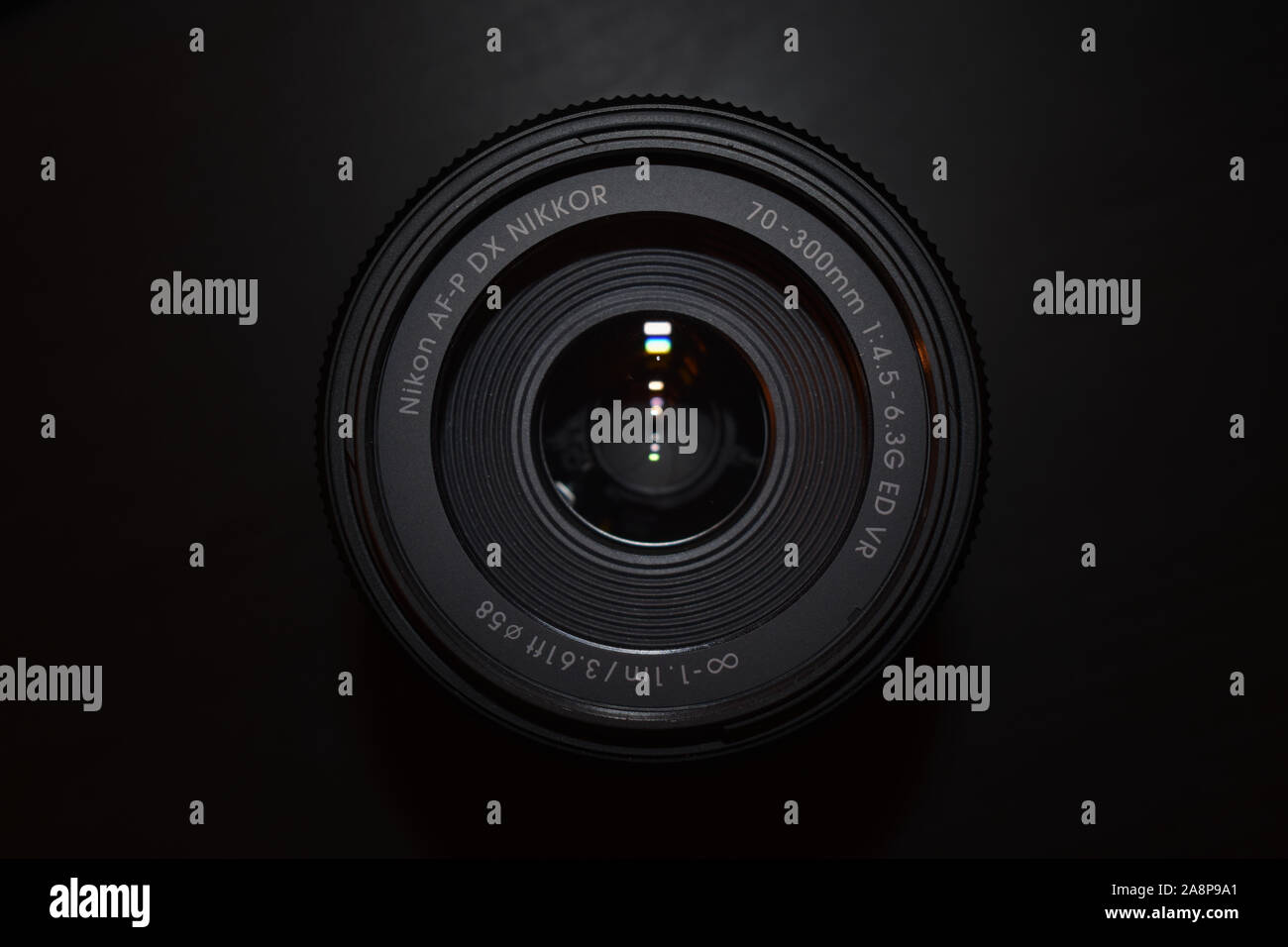 Seeing through a Camera Lens Stock Photo - Alamy