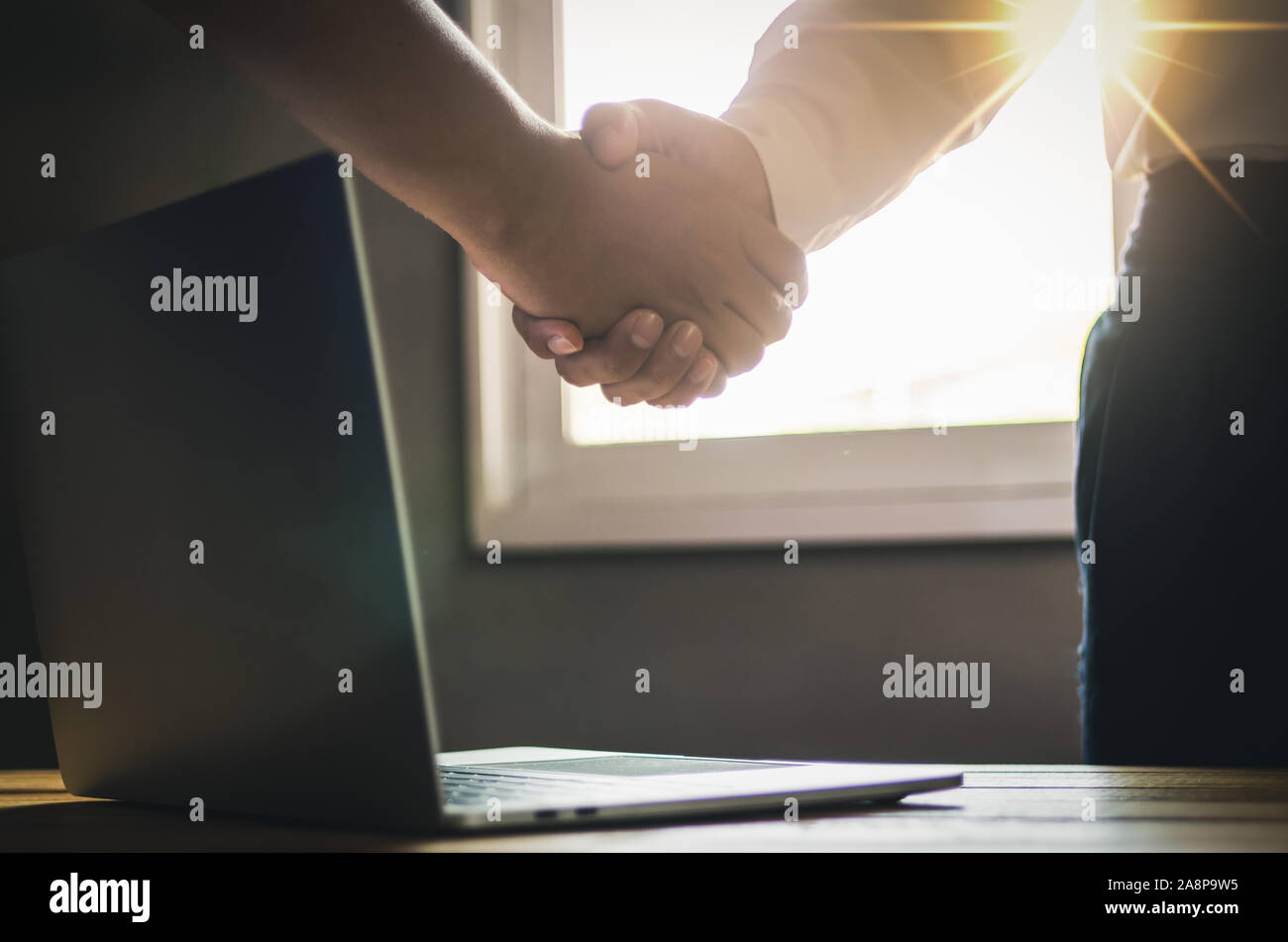 Interaction hand shake shaking hands hi-res stock photography and ...