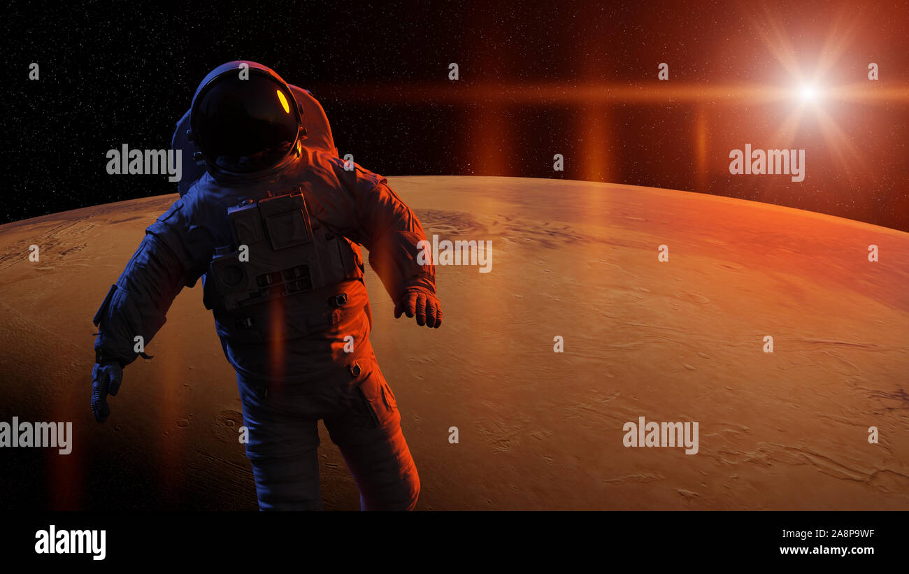 Astronaut in space walk hi-res stock photography and images - Alamy