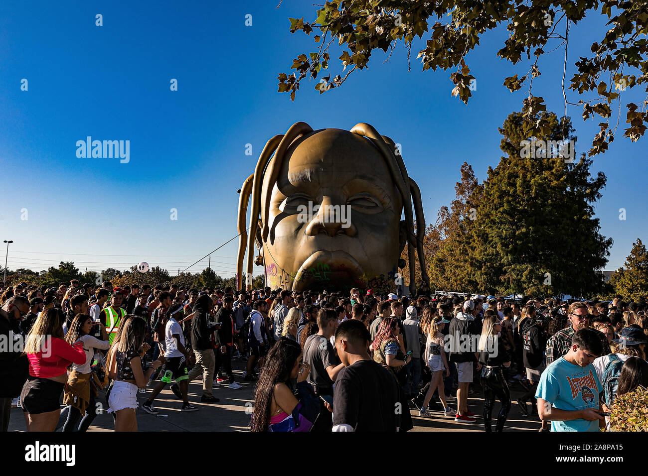 Texas, USA. 09th Nov, 2019. Atmosphere/Fans during the second annual ...
