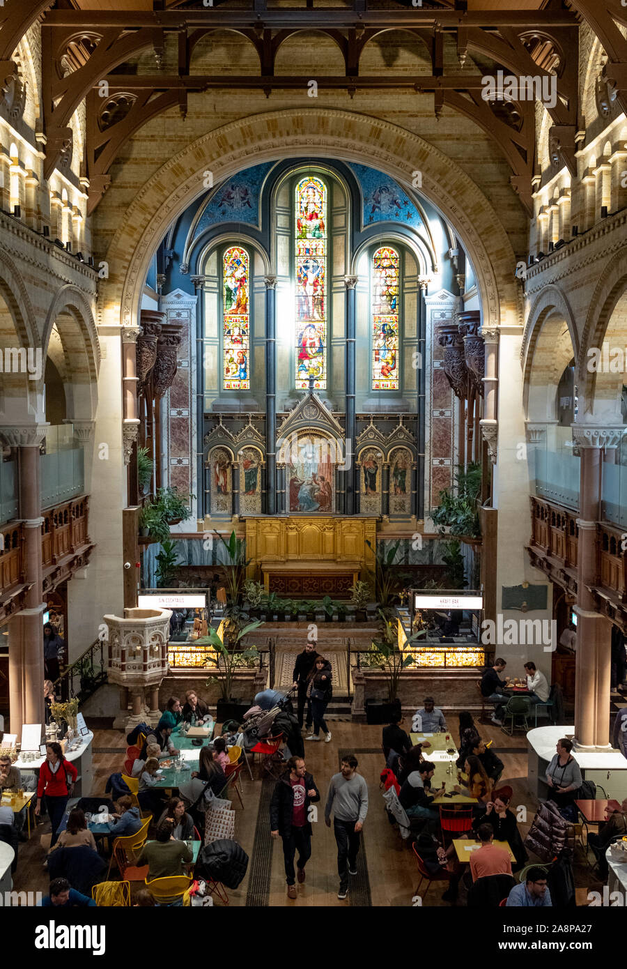 Mercato Mayfair, new food market recently opened in restored historic ...