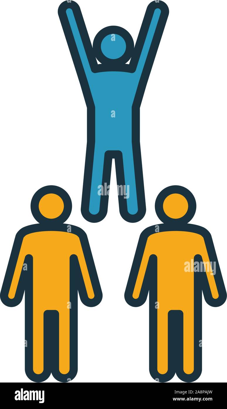 Team Spirit icon. Simple element from soft skills icons collection ...