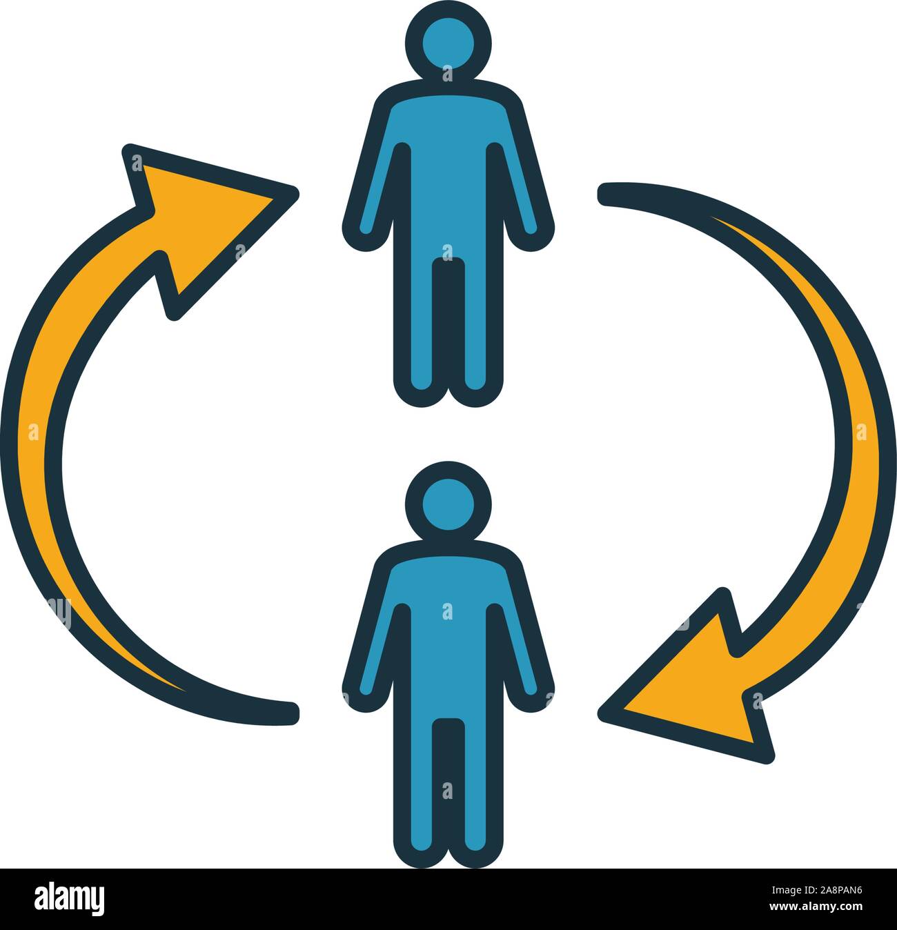 Communication icon. Simple element from soft skills icons collection ...