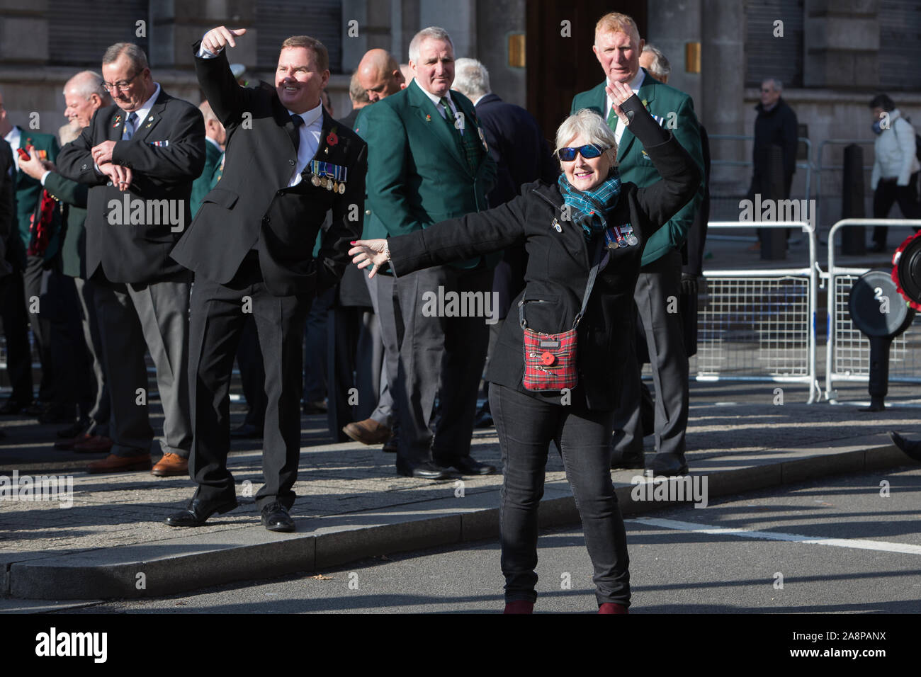 Royal british legion parade 2019 hi-res stock photography and images ...