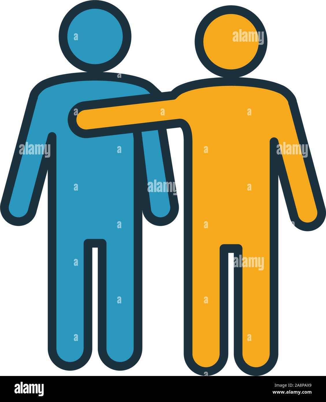 Empathy icon. Simple element from soft skills icons collection ...