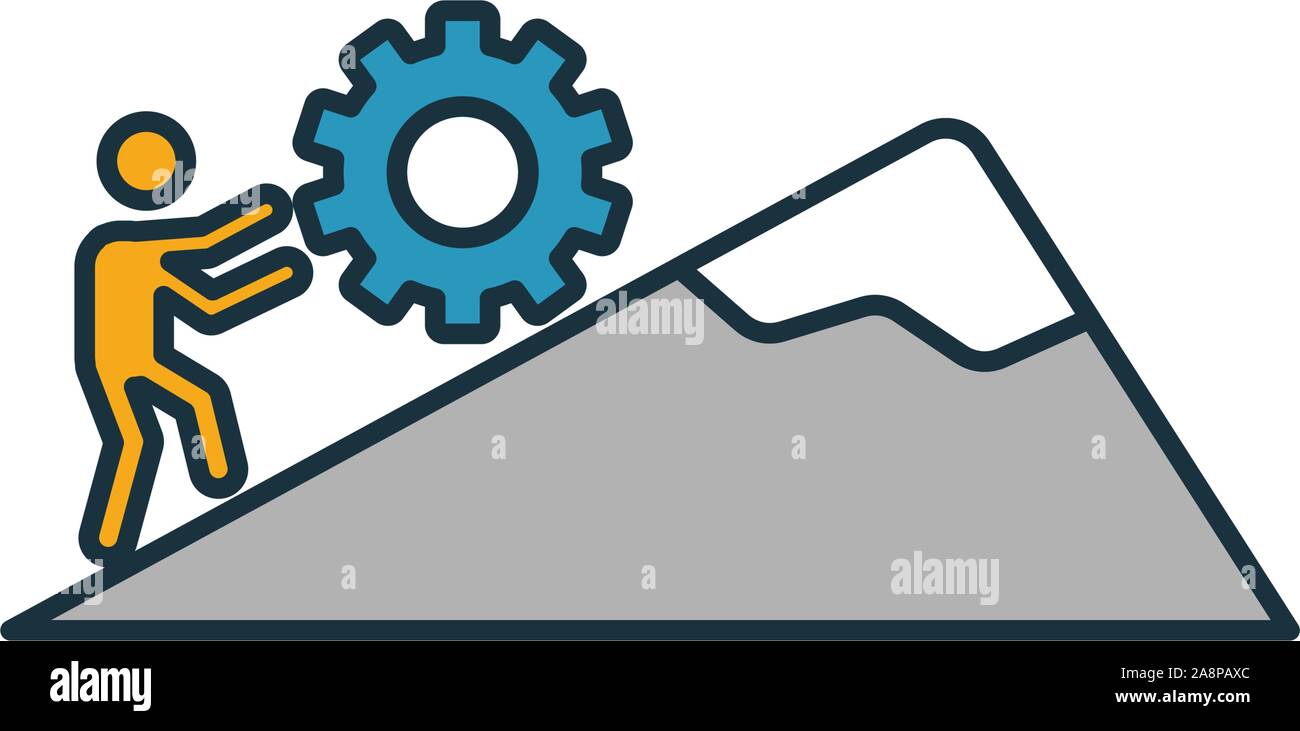 Persistence icon. Simple element from soft skills icons collection ...