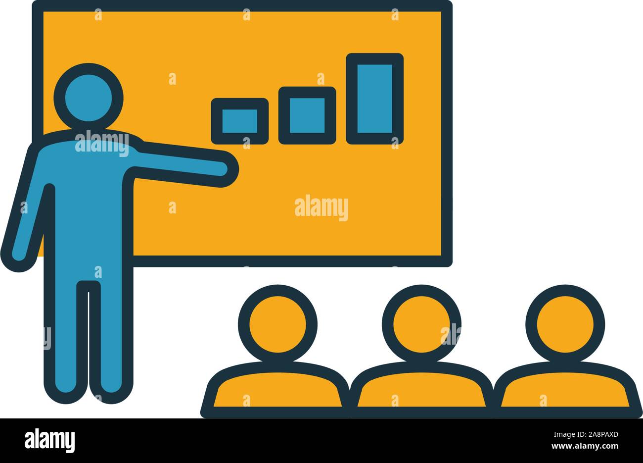 Coaching icon. Simple element from soft skills icons collection ...