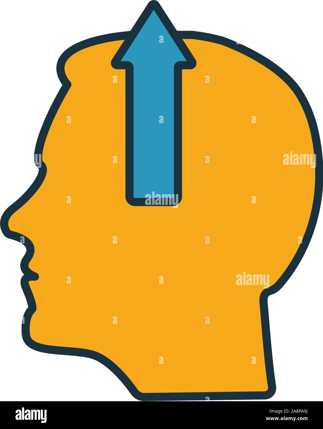 Motivating icon. Simple element from soft skills icons collection ...