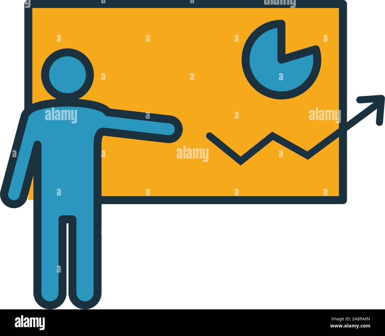 Presentation Skills icon. Simple element from soft skills icons ...