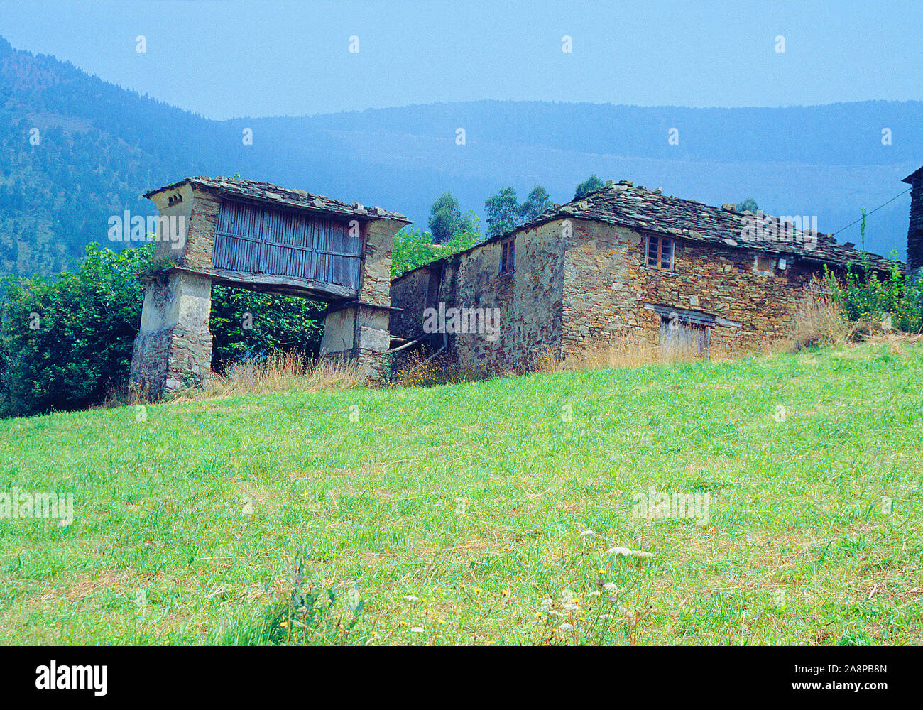 Farm. Los Oscos, Asturias, Spain Stock Photo - Alamy