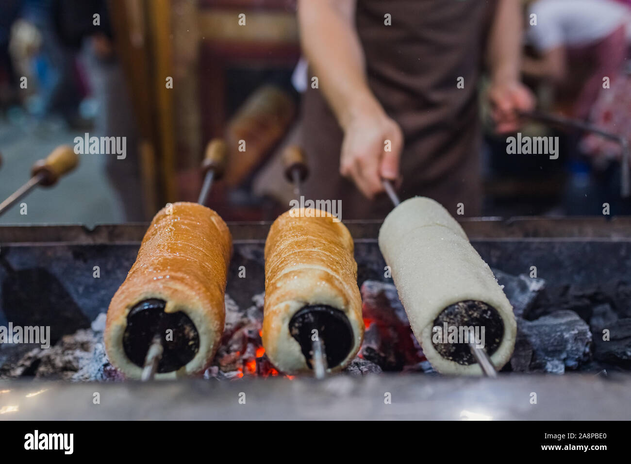 Hungarian Chimney Cake High Resolution Stock Photography and Images - Alamy
