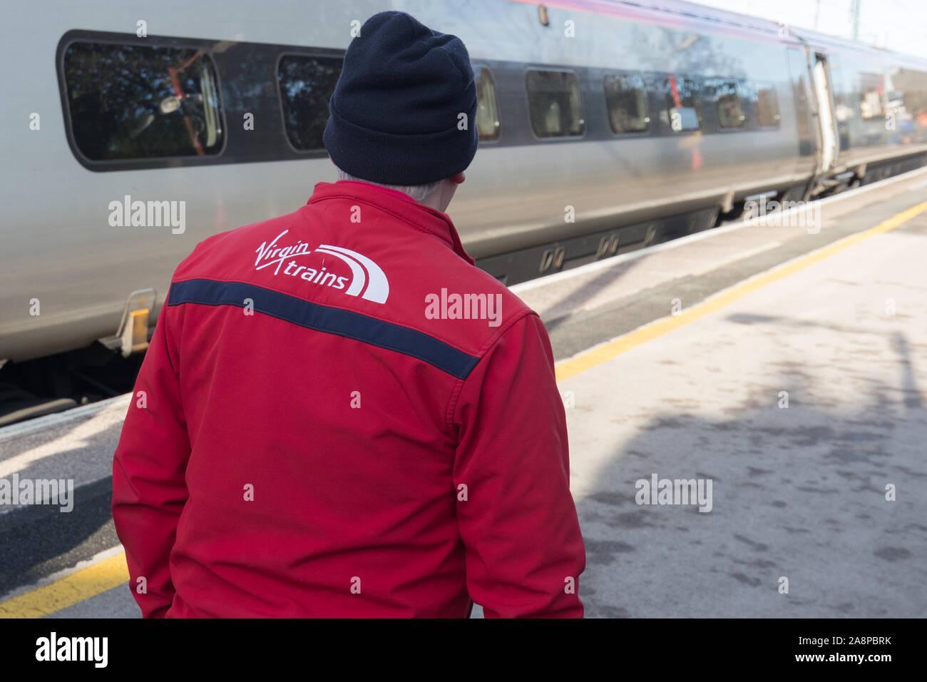 Virgin trains and uniform hi-res stock photography and images - Alamy