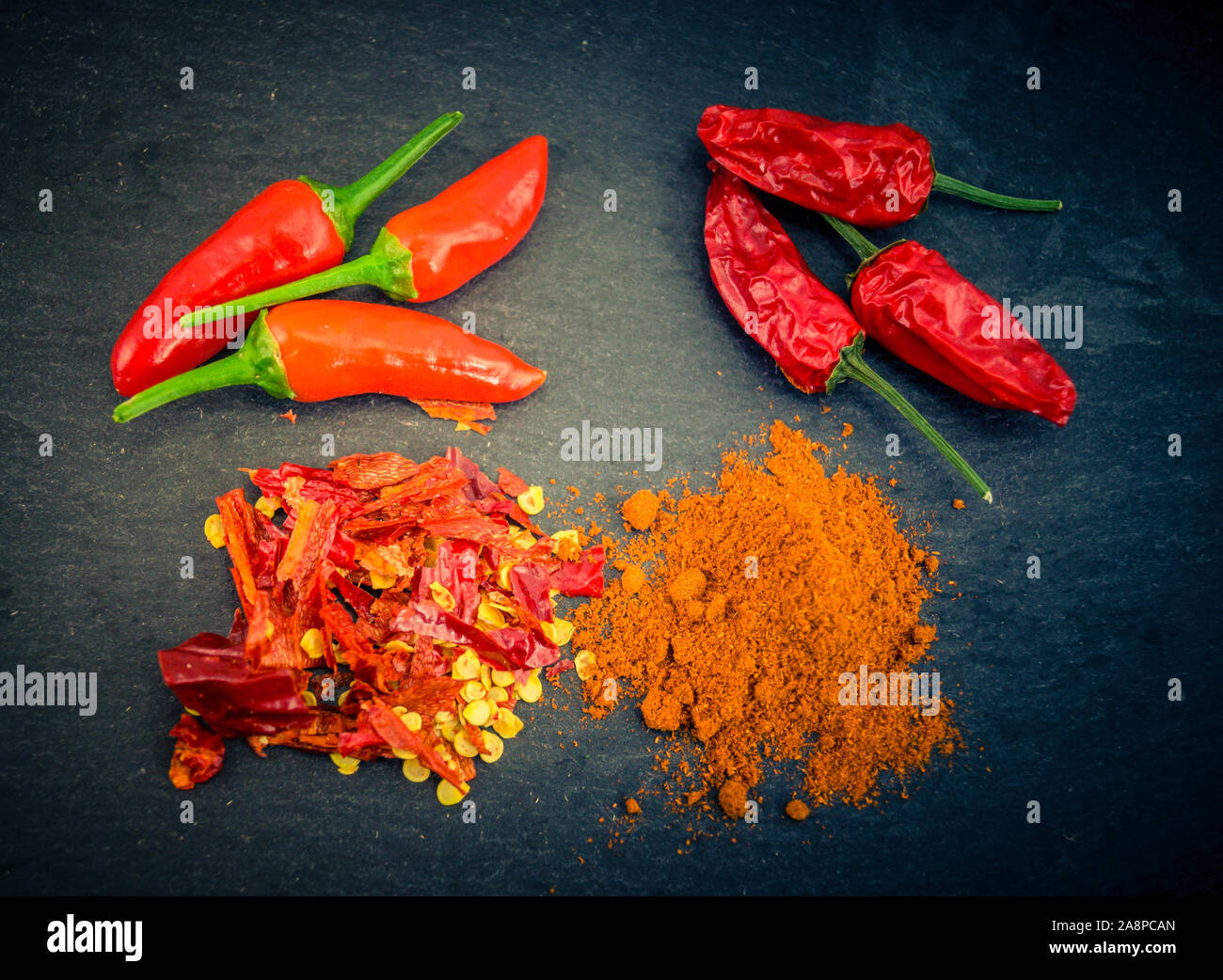 Piri Piri red hot chilli pepper Stock Photo - Alamy