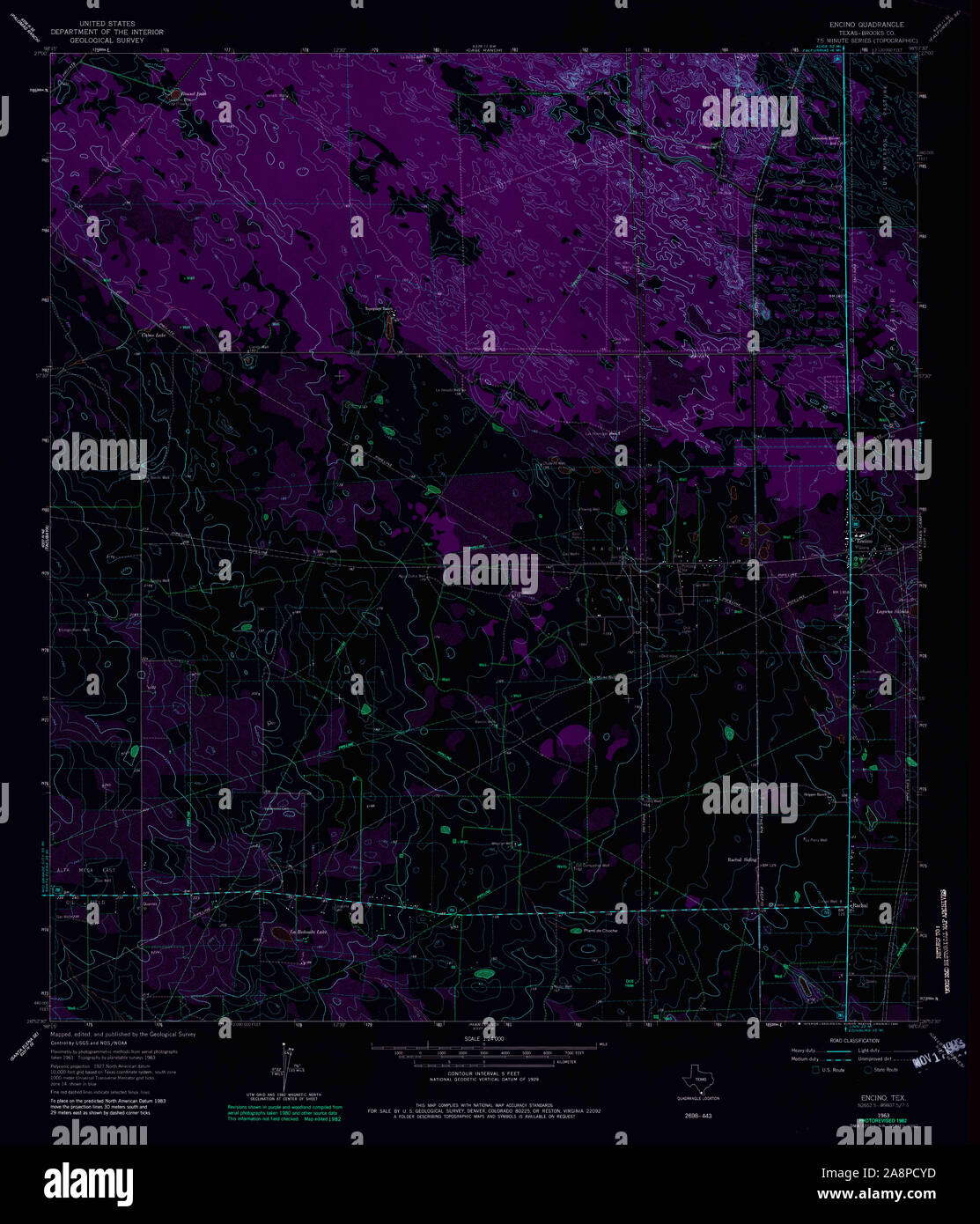 Encino map hi-res stock photography and images - Alamy