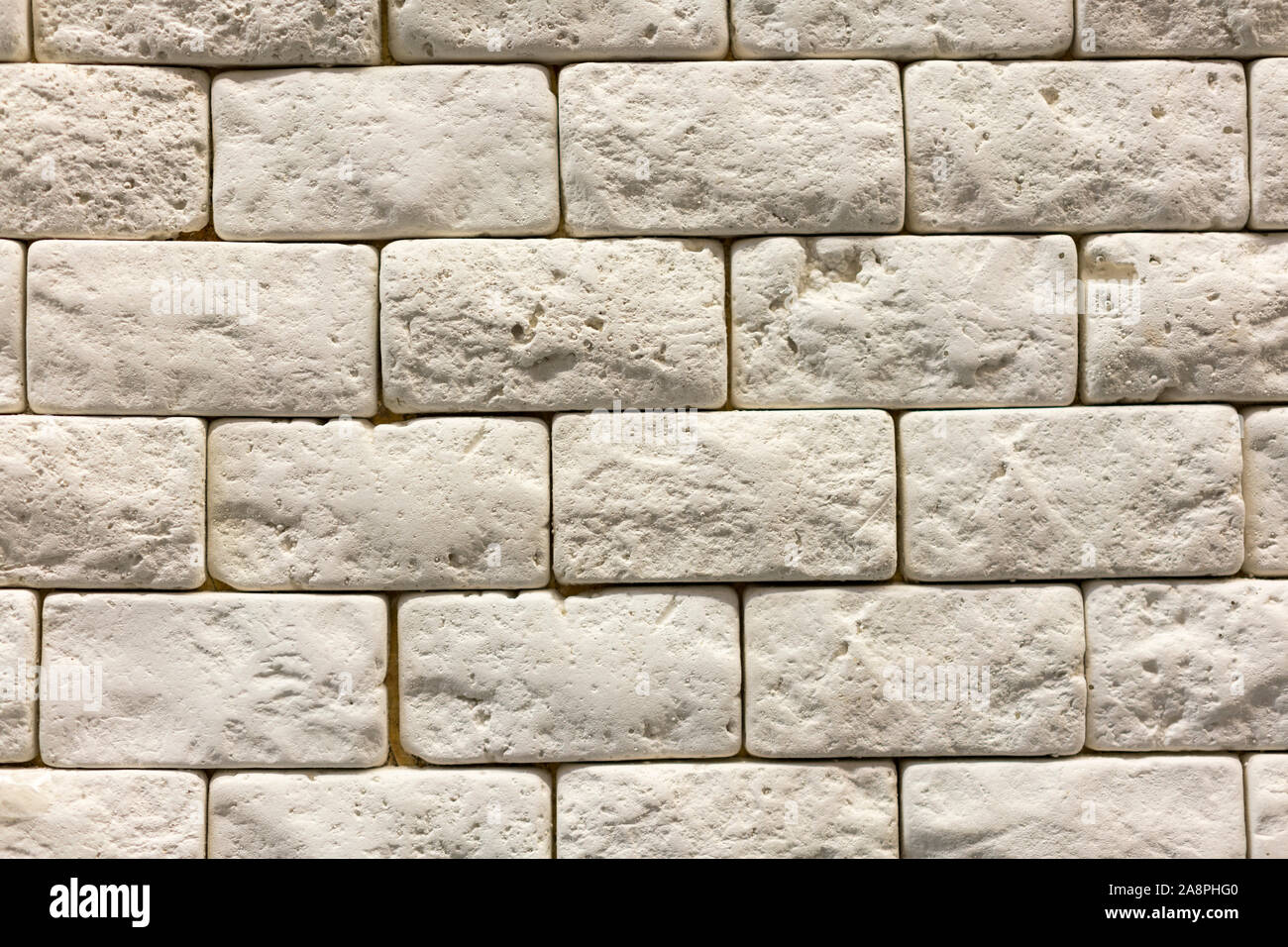 Gray wall background of concrete block texture Stock Photo - Alamy